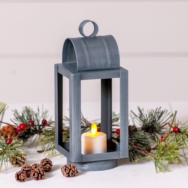 8-Inch Cape Cod Mini Lantern in Antique Tin – The Tin Bin