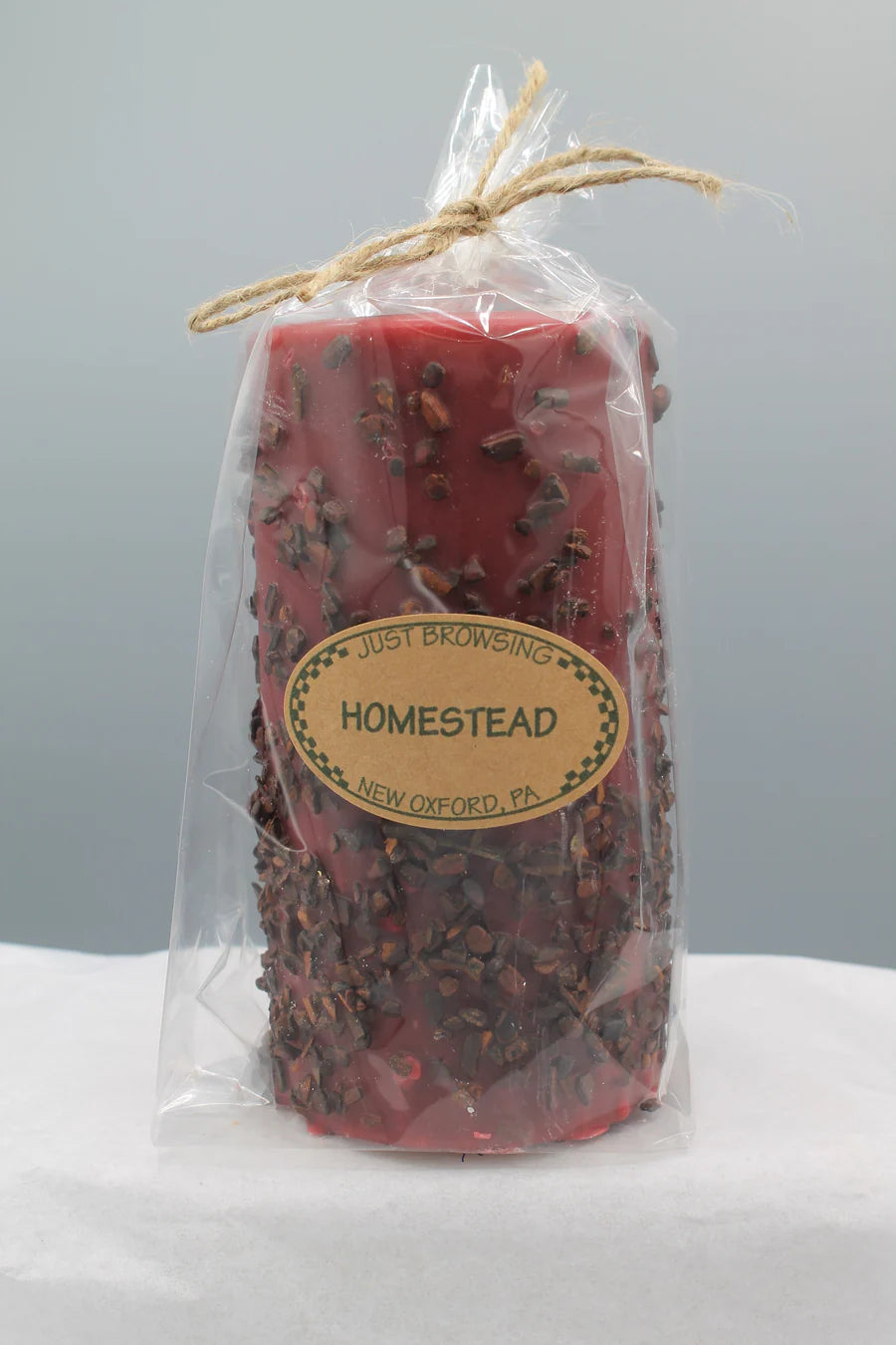 Homestead Pillar Candle 3 x 6 – The Tin Bin