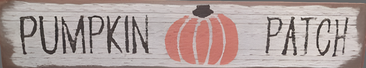 Pumpkin Patch Wood Sign – The Tin Bin