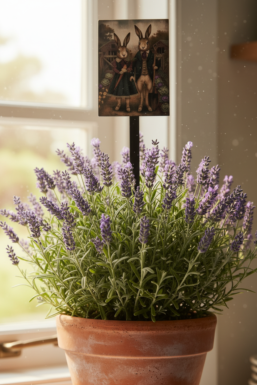 Spring Plant Poke Bunny Couple – The Tin Bin